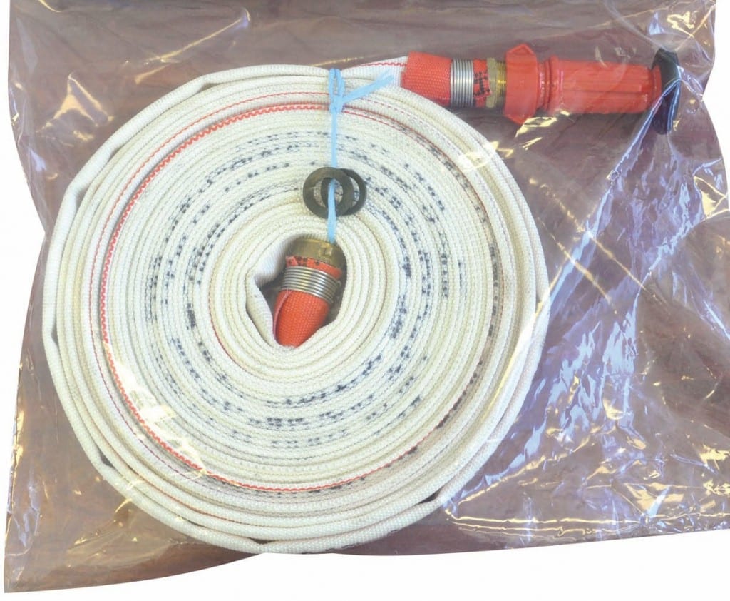 Fire Hose Kit 38mm BSP x 30m with Plastic Nozzle : AWFS