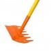 Fire Rake Hoe Orange Head With Fiberglass Handle : AWFS