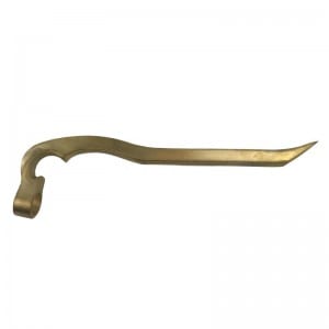 Spanner Hydrant L Lug & Chisel Point Brass : AWFS