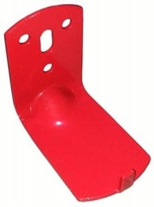 Wall Bracket 9.0kg DCP Fireout Red FW/Chubb/Firex/Kidde