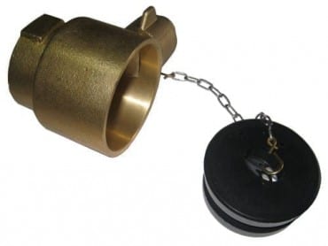 Adaptor 65mm B.I. F x 50mm BSP Female Brass : AWFS